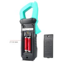 China Portable Digital Clamp Meter with Voltage Detector - 40MΩ Resistance Range & 3 5/6-Digit Display for Electrical Testing for sale
