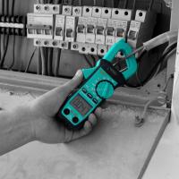 China Mini Digital Clamp Meter with 6000 Count Display and 1000V AC/DC Voltage Measurement for Electrical Testing for sale