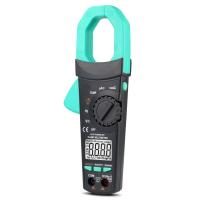 China ABS Electric Parts 300g Digital AC DC Clamp Meter with True RMS Auto Range Multimeter and NCV Detection for sale