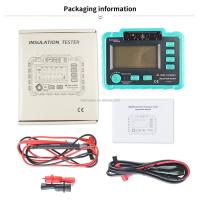 China KM-IR10B Digital Insulation Resistance Tester 1000V 2500V with Overload Protection for Electrical Equipment Testing for sale