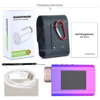 China Data Broadcast Laser Rangefinder 600m 1200m Touch Screen Golf Hunting Range Finder for sale