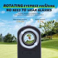 China Professional 800m Laser Rangefinder Binoculars 6.5X Magnification Digital Tape Measure for Hunting Golf for sale