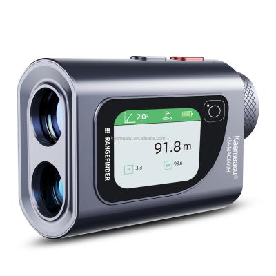 China 800m Professional Digital Laser Tape Measure Rangefinder 6.5X Magnification USB Rechargeable for sale