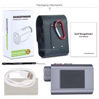 China 800m Professional Digital Laser Tape Measure Rangefinder 6.5X Magnification USB Rechargeable for sale