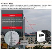 China D800m Multi Function Laser Measuring Tool with Distance Meter Rangefinder Binoculars Digital Tape Measure for sale