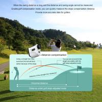 China F Model Golf Rangefinder 450m 6.5X Slope Pin Seeking Laser Distance Measuring Tool for sale
