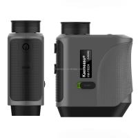 China Rechargeable Golf Laser Rangefinder 450m Flag Lock Slope Mode 6.5X Fast Focus for sale
