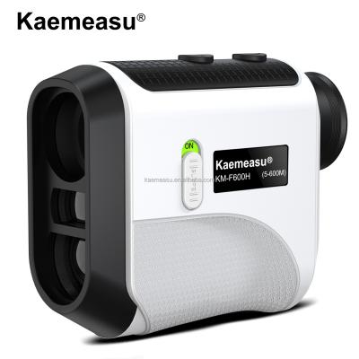 China Golf Rangefinder 600m Laser Distance Meter with Slope Flag Lock 6.5X Magnification for sale