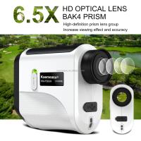 China Golf Rangefinder 600m Laser Distance Meter with Slope Flag Lock 6.5X Magnification for sale