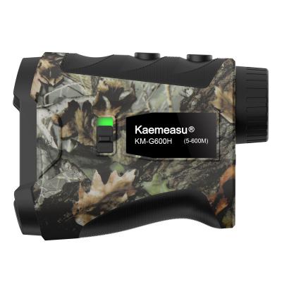 China Golf Rangefinder with Slope 5-450m Distance 6.5X Magnification Pin Seeking Laser Rangefinder for sale