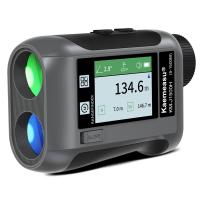 China 6.5X Golf Laser Rangefinder 600m LCD Touch Screen Slope Switch Hunting Telescope for sale