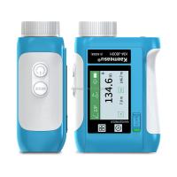China 6.5X Magnification Laser Rangefinder 1500m Golf Hunting Distance Meter with Slope and Voice Broadcast for sale
