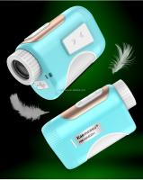 China Mini Portable Golf Laser Rangefinder 800m 6.5x OEM ABS PVC for Kids Women 92x58x35mm for sale