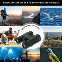 China Kaemeasu C Model Green 10x42 HD Waterproof Binoculars with BAK4 Prism and Magnesium Alloy Body for Bird Watching and Hiking for sale