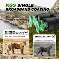 China Kaemeasu C Model Black 10x42 HD Waterproof Binoculars with BAK4 Prism and Magnesium Alloy Body for Outdoor Use for sale