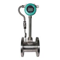 China Flange Type Vortex Flow Meter RS485 Modbus 3.6V Lithium Battery DN25 to DN300 for sale