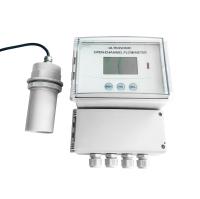 China Parshall Flume Open Channel Ultrasonic Flow Meter 24VDC 4m Range for sale