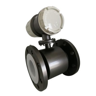 China High Resistance Sewage Electromagnetic Flow Meter Multi Language Integrated DN15-2000mm for sale