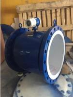 China Large Diameter Industrial Flow Meter DN800  Electromagnetic Flow Meter With Lower And Upper Alarm for sale