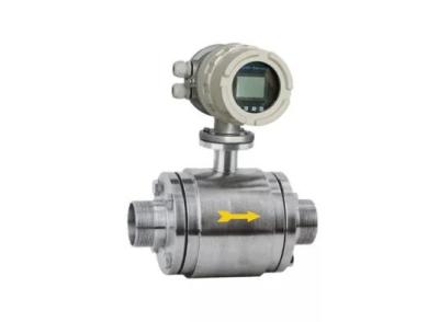 China Thread Type Electromagnetic Flow Meter High Performance 100:1 Range Rate for Beer for sale