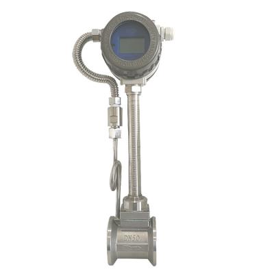 China High Stability Vortex Flow Meter 1.6MPa 250C for Steam Gas Liquid for sale