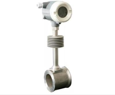 China LUGB Vortex Gas Flow Meter RS485 Output Low Pressure Loss Simple Installation for sale