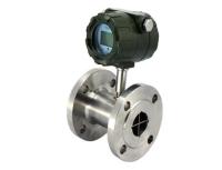 China DN50 Flange Type Turbine Type Flow Meter Battery Operated Compact Structure for sale