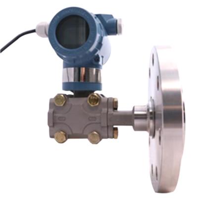 China Flange Mounting Capacitance Level Transmitter 4-20mA HART 0-37.4KPa Intelligent Liquid Level Sensor for sale