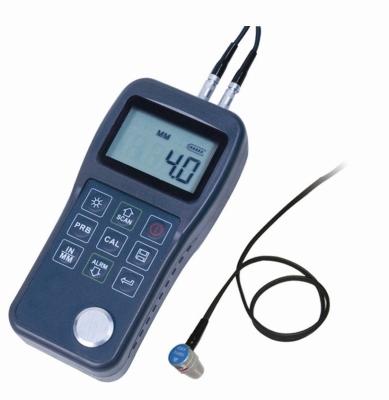 China Cast Iron Ultrasonic Thickness Gauge 0.75-300mm 4.5 Digital LCD ML160 for sale