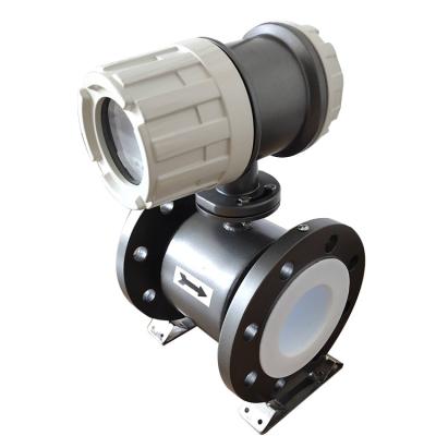 China Paper Industry Electromagnetic Flow Meter DN10-DN2000 Fast Response 100:1 Range for sale