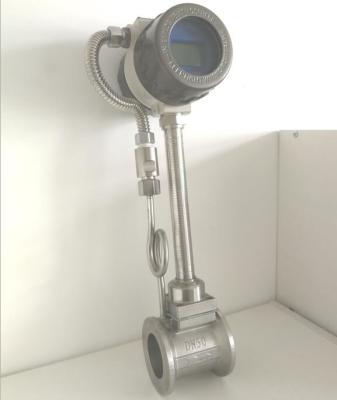 China LUGBML Vortex Flow Meter High Temperature 350°C Steam Gas Liquid 1.6MPa for sale