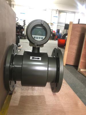 China Cement Slurry Electromagnetic Flow Meter 50mm 1.0MPa to 4.0MPa Accuracy ±0.5% for sale