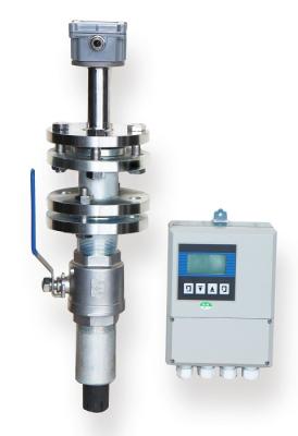 China Divided Insertion Electromagnetic Flow Meter DN10-DN2000 4-20mA RS485 for sale