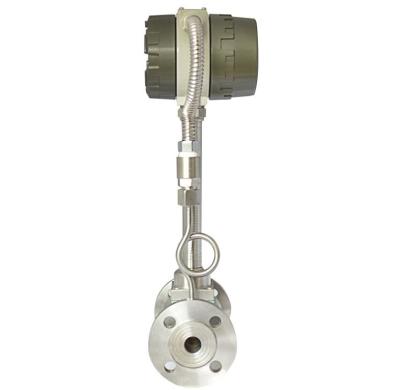 China DN100 Vortex Flow Meter RS485 Output ±1.0% Accuracy for Steam Gas Liquid for sale