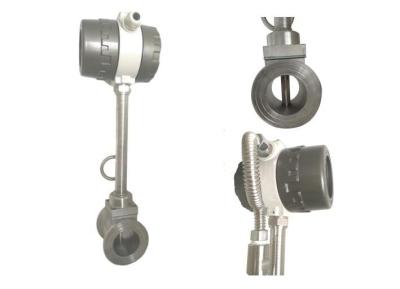 China 24VDC / 12VDC Industrial Flow Meter Vortex Shedding Meter DN25-DN300 for sale