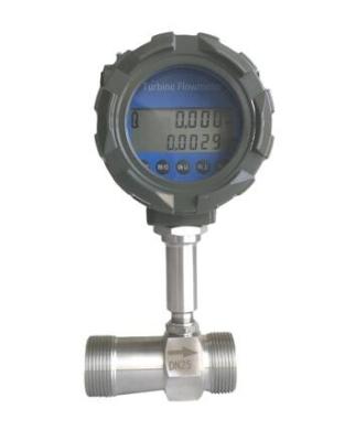China 4-20mA Turbine Flow Meter Digital Liquid Flowmeter DN4-DN200 304SS for sale