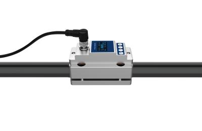China Aluminum Alloy Case DN50 Clamp On Flow Meter for sale
