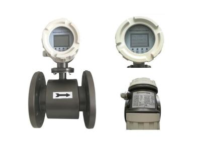 China Compact Type Battery Operated Electromagnetic Flow Meter High Resistance for sale