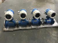 China MLF Electromagnetic Flowmeter 15mm to 2000mm Conductive Liquid Meter with PTFE Liner for sale