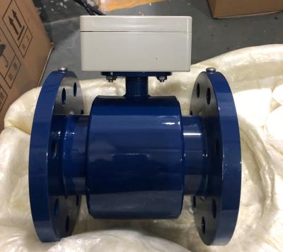 China ANSI150 10mm Pipe Full Bore Electromagnetic Flow Meter DN10 1.6MPa for sale