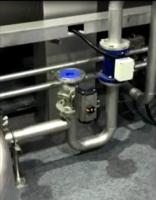 China GB DN150 PTFE Liner ANSI150 Flanges Mag Flow Meter for sale