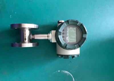 China Thread 4KHz IP65 DN200 Intelligent Turbine Flow Meter for Liquid Gas for sale