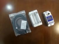 China Clamp On Ultrasonic Flow Meter DN25 OCT Output 24VDC for Industrial Monitoring for sale