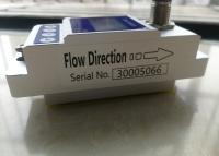 China Transit Time Ultrasonic Clamp On Flow Meter IP54 DN10 24VDC RS485 for sale