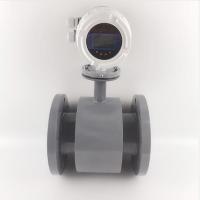 China DN150 Pipe Size Electromagnetic Water Flow Meter Stainless Steel Material for sale