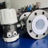 China DN200 Flange Type Magnetic Type Flow Meter With Carbon Steel Material for sale