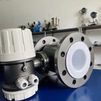 China DN200 Flange Type Magnetic Type Flow Meter With Carbon Steel Material for sale
