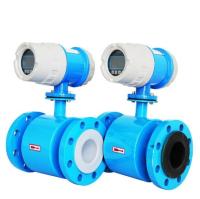 China MLF Electromagnetic Flow Meter DN10-DN2000 IP68 Water Wastewater Magnetic Flowmeter for sale