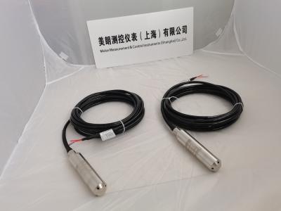 China Submersible Level Transmitter 0-200mH2O 4-20mA for Water Tank Well Monitoring for sale