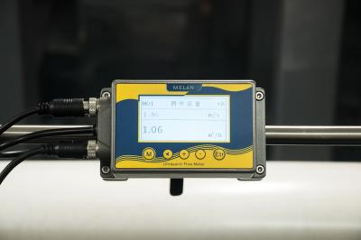 China Clamp-On Ultrasonic Flowmeter for Small Pipes 15-40mm with 4-20mA and RS485 Output for sale